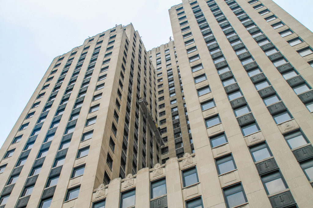 Façade Restoration at First National Bank Building - Restoration Systems